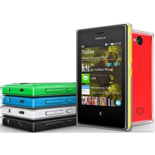Nokia Asha 503 - Negro/Black Unlocked GSM Cell Phone – Cell2Get